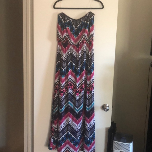 Trixxi | Dresses | Trixxi Strapless Maxi Dress | Poshmark